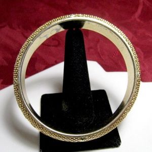 R.J. Graziano | Jewelry | Rj Graziano Gold Tone Mesh Bangle Bracelet ...